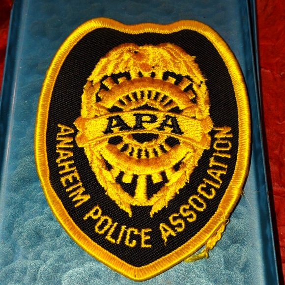 Vintage | Other | Vintage Anaheim Police Association Patch | Poshmark